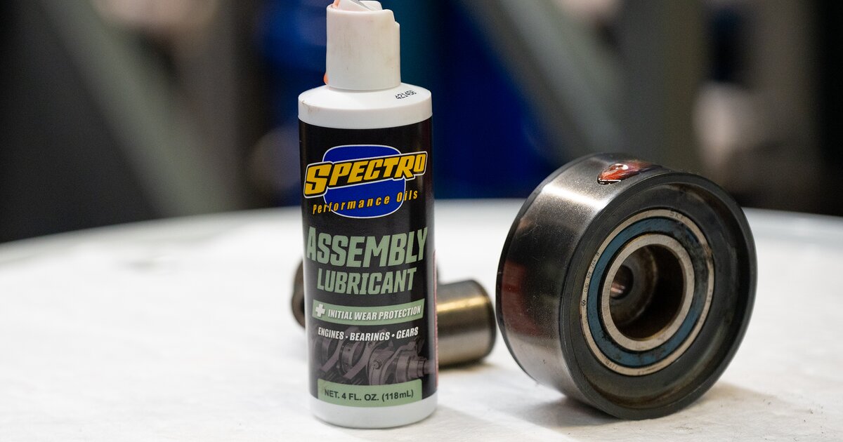 Assembly Lube Now Dyed Red for High VIsibility Application | SPECTRO