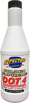 GOLDEN SUPREME DOT 4 BRAKE FLUID | SPECTRO