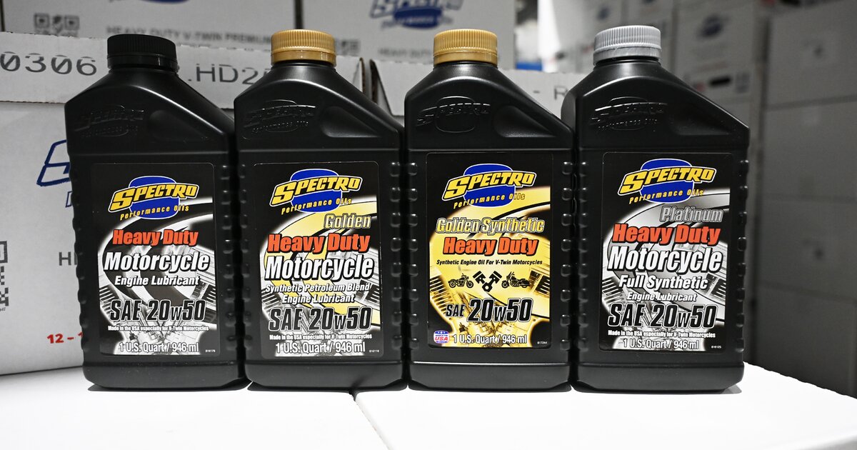 SPECTRO V-Twin Engine Oil Quality Levels Explained | SPECTRO